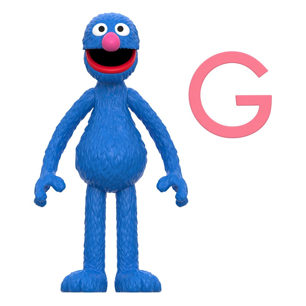 Sesame Street ReAction akčná figúrka Wave 05 Grover 10 cm - Figúrky&Komiksy